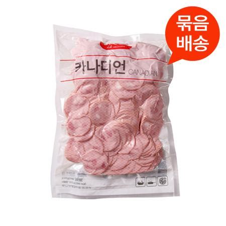 묶음배송가능 에쓰푸드 카나디안 햄 1kg 냉동 최저가 사업자 식자재 식봄