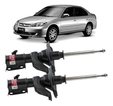 Par Amortecedores Dianteiro Kayaba Honda Civic Haste Grossa