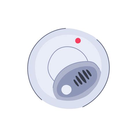 Carbon Smoke Detector Cartoon Vector Illustration 26827514 Vector Art