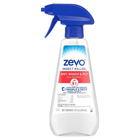 Zevo 12 Oz Ant Roach And Fly Multi Insect Killer Trigger Spray