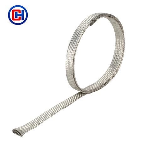 Electrical Tinned Copper Metal Braid Cable Sleeving Braided Emi