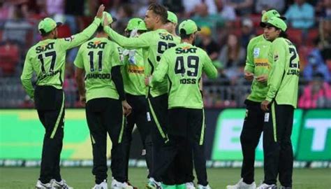 Sydney Thunder Vs Melbourne Stars Big Bash League 2022 Match No 1
