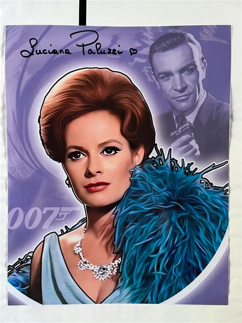 Luciana Paluzzi Bond Girl Autograph Williamsburg Nostalgia Fest