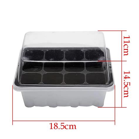 Cells Seeding Box Family Breeding Propagate Seed Germination Nursery Pots Garden Home Plant