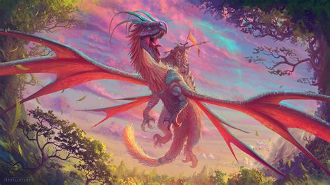 Dragon Warrior Wallpaperhd Artist Wallpapers4k Wallpapersimages