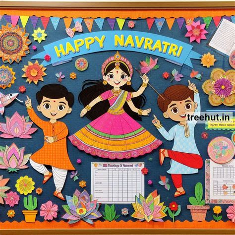 Dandiya Bulletin Board Ideas Door Decor Hallway Display And Classroom Games And Activities In