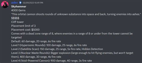 I Had A Tower Idea For An Orbital Cannon That Launches Projectiles Into The Sky And Down Onto