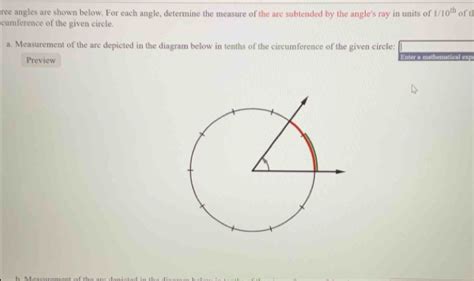 Ree Angles Are Shown Below For Each Angle Determine The Measure Of