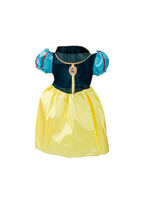 Vestido Fantasia Infantil Branca De Neve Emfantasy
