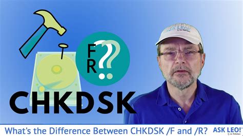 Whats The Difference Between Chkdsk F And Chkdsk R Youtube