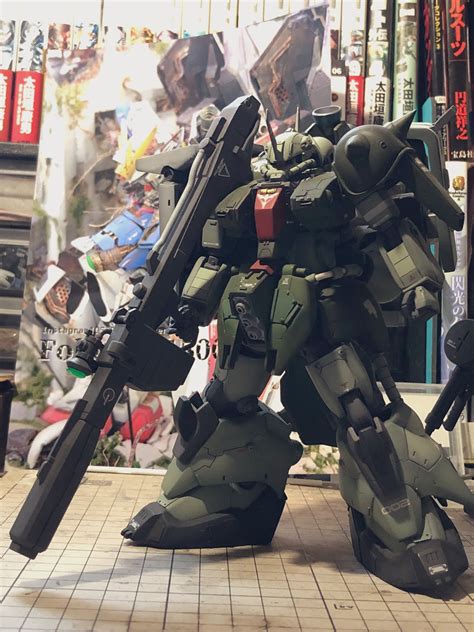 かどっこ六等星 On Twitter ザクの日 砂ザクが完成してないので 5年前に作ったザクⅢ改を久しぶりに引っ張り出しました😂