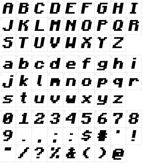 Minecraft Standard Font Download