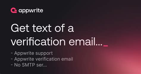 Get Text Of A Verification Email Without Smtp Server On Localhost