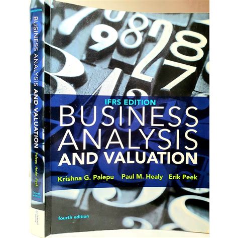 Business Analysis And Valuation Ifrs 4 Ed 財報分析原文書 蝦皮購物