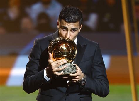 Rodri Wins Ballon DOr 2024 Ahead Of Vinicius Jr Bellingham AnaedoOnline