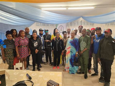 Dr Ogboro Okor Arrives Napoli To Deepen Edo Statediaspora