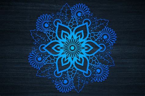 Mandala Laser Cut Wall Art Mandala Graphic By Art Hub · Creative Fabrica