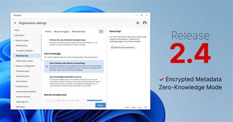 Passbolt Release Notes For Windows New Features Fixes And Improvements