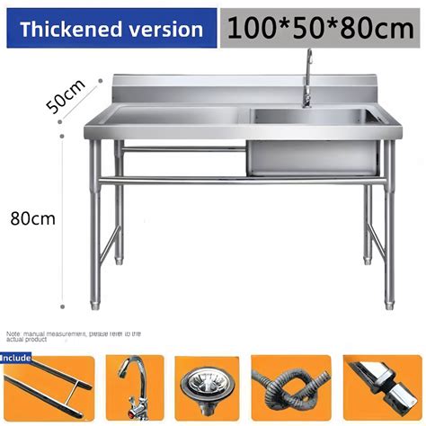 Lababo Stainless Set For Kitchen Wash Basin Sink With Stand Stainless Steel Kitchen Sink With