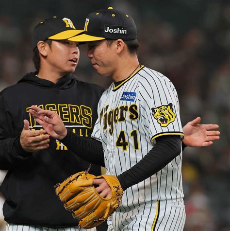 【阪神】村上頌樹7回1失点降板「リズムの悪い投球に」60年ぶりセ記録並ぶもソロ被弾で初失点 プロ野球写真ニュース 日刊スポーツ