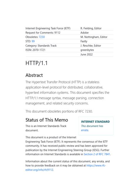 Rfc 9112 11 Pdf Uniform Resource Identifier Proxy Server