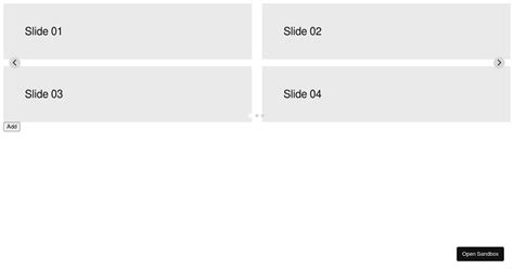 splidejs splide examples codesandbox