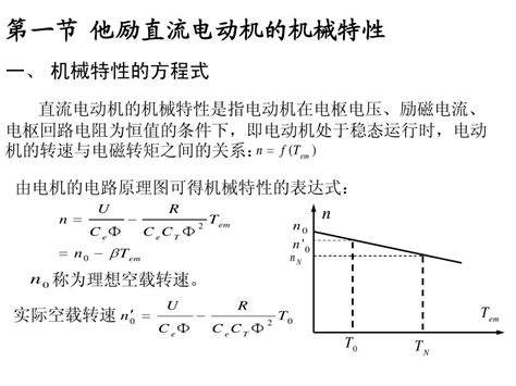 他励直流电动机的机械特性word文档免费下载亿佰文档网