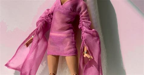 Fashion Dolls Couture Unlimited Pink Beach Cover Up 👙🌸🌸🌸👙