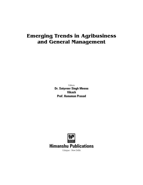 Pdf Contract Farming In India An Overview