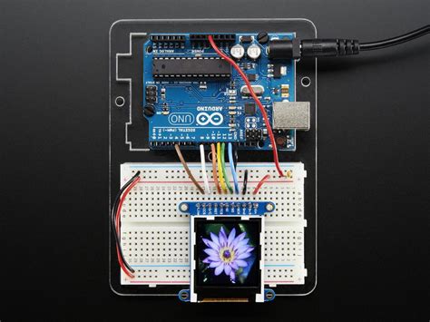 Adafruit 144 Color Tft Lcd Display With Microsd Card Breakout