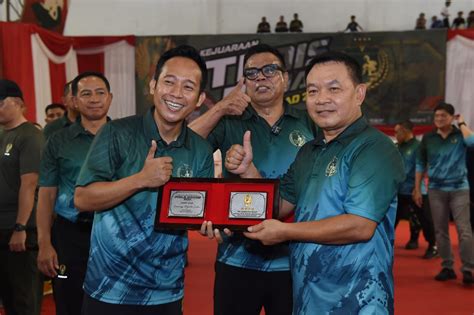 Kasad Buka Kejuaraan Tenis Meja Piala Kasad Tahun 2023