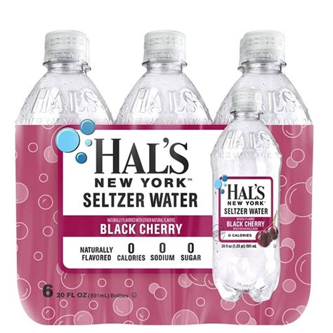 Hals New York Seltzer Seltzer Water Black Cherry 20 Fl Oz Delivery
