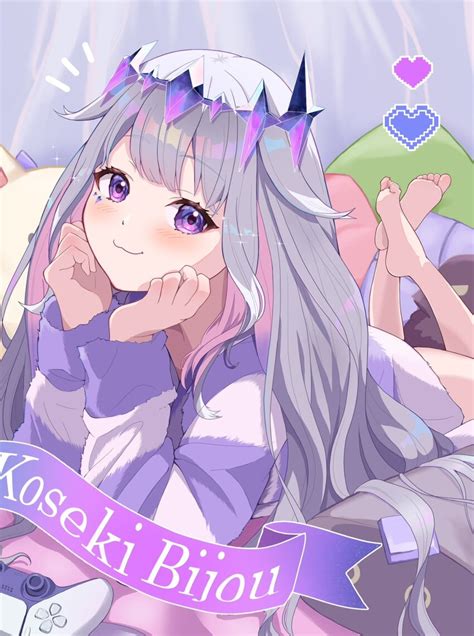Mimo Mimo Illust Koseki Bijou Hololive Hololive English Highres Tagme Girl
