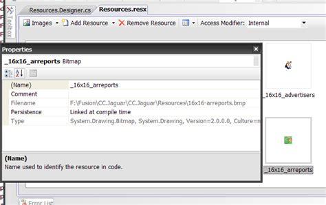 C Confused About Resources In A Net Project Stack Overflow