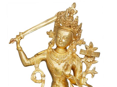 14 Manjushri Tibetan Buddhist Deity Upholder Of The Double Edged