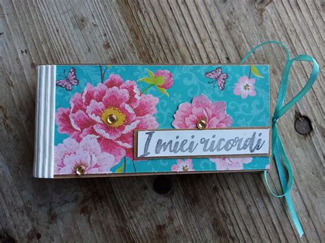 Le Tre Pazze PAPERine TUTORIAL MINI ALBUM ZIG ZAG