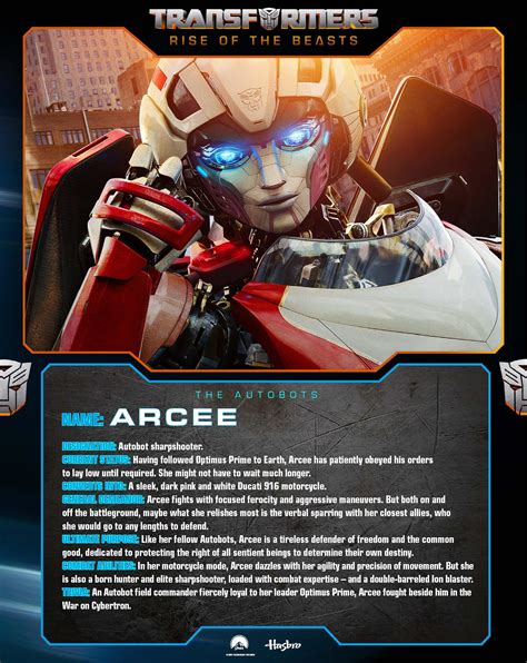 Official Character Profiles For The Autobots Humans Maximals