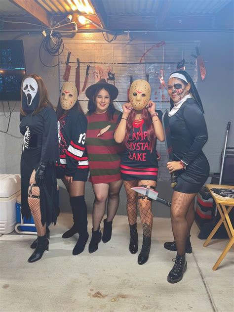 Scary Costumes Serial Killer Costumes Group Costumes Scream Halloween