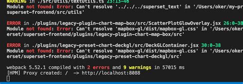 Superset Frontend Fail Run In Master Branch · Issue 20246 · Apache