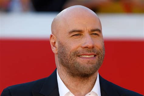 Is John Travolta Bald See Him Debut New Hair Bald And Beards