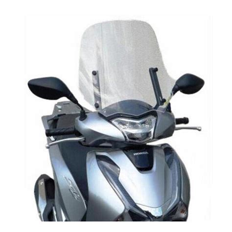Pare Brise Bullster 43 Cm Incolore Honda Sh 125 2017 Pièces Carénage