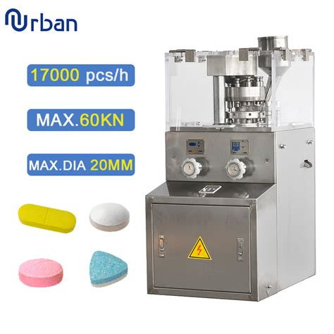 9 Hole High Performance Rotary Pill Press Tablet Pressing Big Block