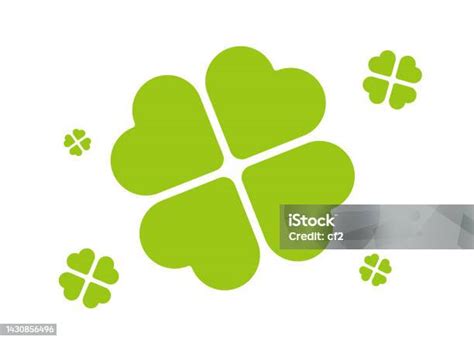 네 잎 클로버 아이콘 귀여운에 대한 스톡 벡터 아트 및 기타 이미지 귀여운 네잎 클로버 녹색 Istock