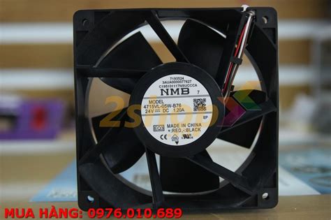 Quạt NMB 4715VL-05W-B76, 24VDC, 120x120x38mm - Quạt hút công nghiệp ...