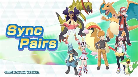Guide Pokémon Masters How To Unlock Additional Sync Pairs And Use Sync