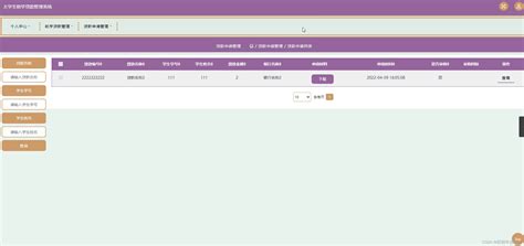 毕设项目：大学生助学贷款管理系统jspjavaspringmvcmysqlmybatis Csdn博客