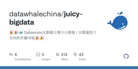 Github Datawhalechinajuicy Bigdata 🎉🎉🐳 Datawhale大数据处理导论教程 大数据技术方向