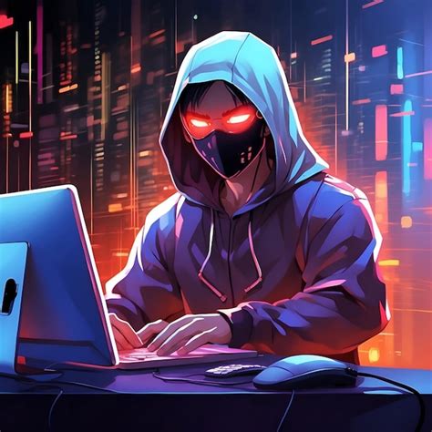 Premium Photo Hacker Illustration Cyber Security Concept Hacking