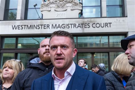 Tommy Robinson Jailed For 18 Months Over Contempt Of Court
