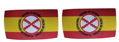 Pack 2 Parches Termoadhesivos Bandera España Lema Tercios de Flandes